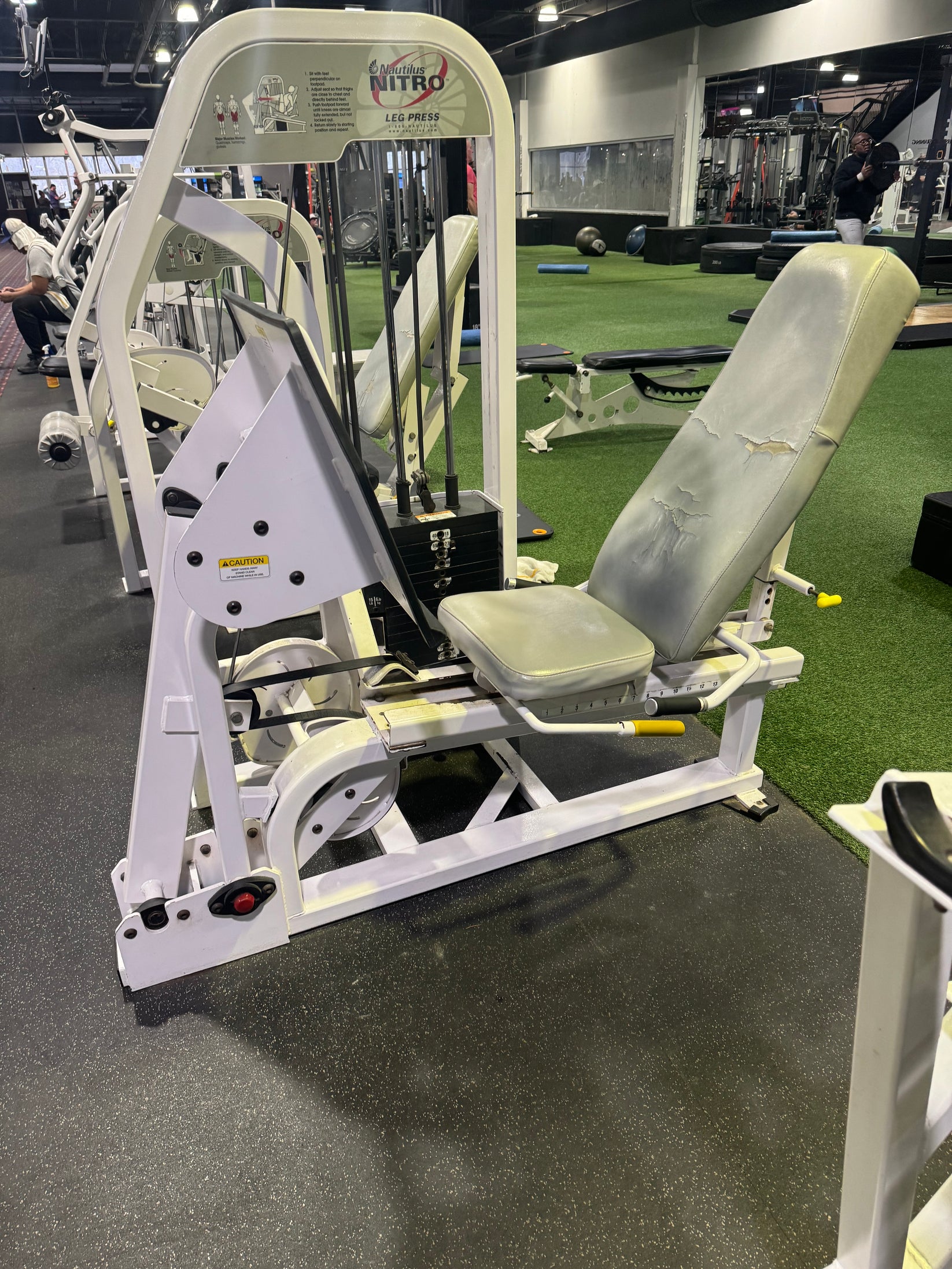 Nautilus Nitro Leg Press S3LP – Midwest Used Fitness Equipment