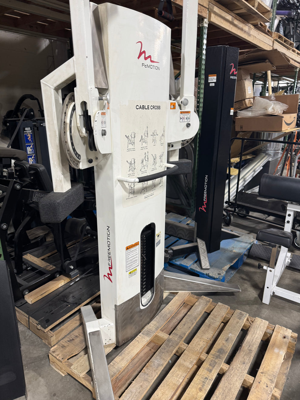 Freemotion Cable Crossover Functional Trainer – Midwest Used Fitness ...