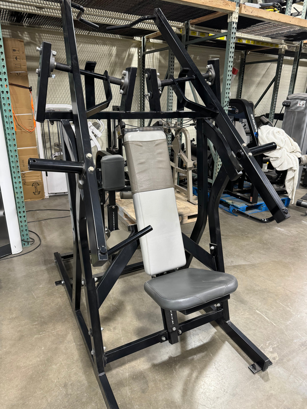 Hammer Strength Iso Lateral Chest Back ILCB – Midwest Used Fitness ...