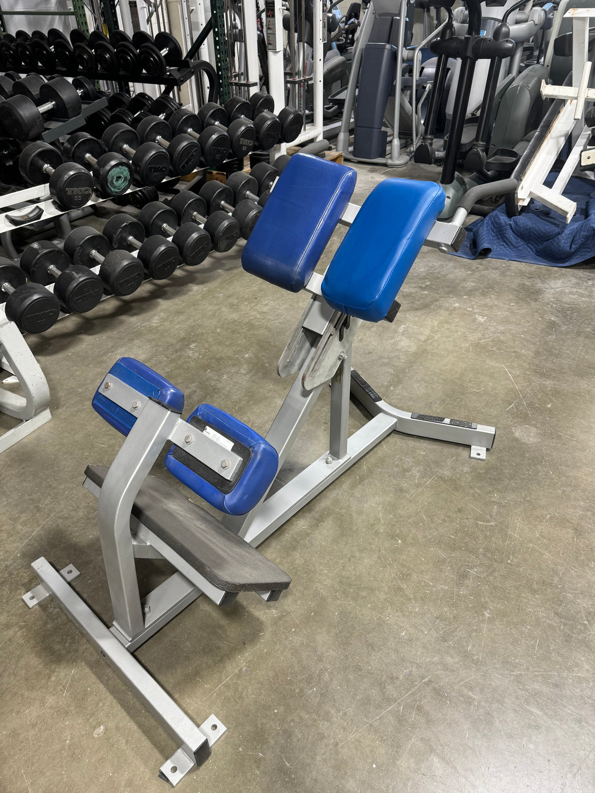 Hammer Strength 45 Degree Hyperextension Back Extension Bench – Midwest ...