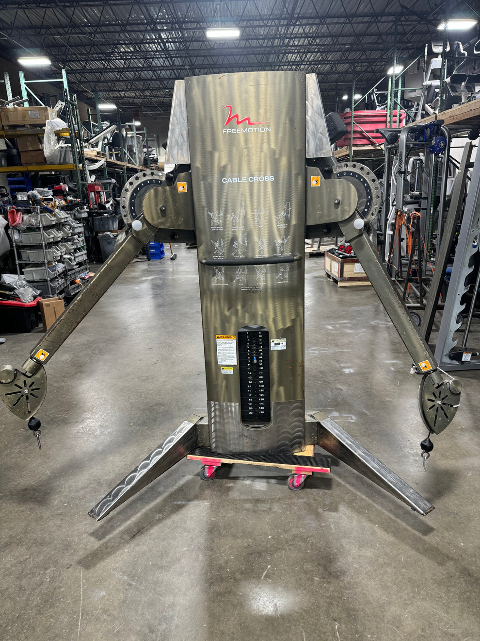 Freemotion Cable Crossover Functional Trainer – Midwest Used Fitness ...