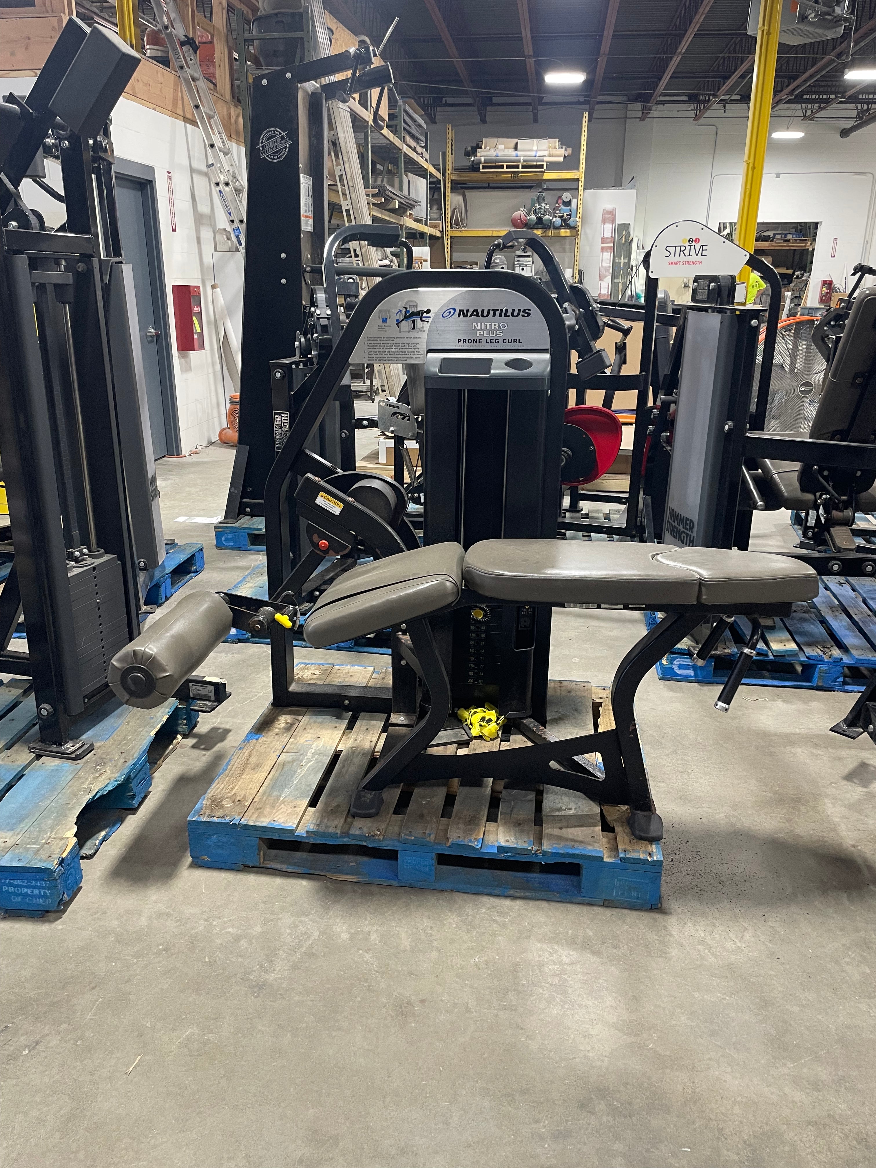 Nautilus Nitro Plus Prone Leg Curl S3LCP – Midwest Used Fitness Equipment