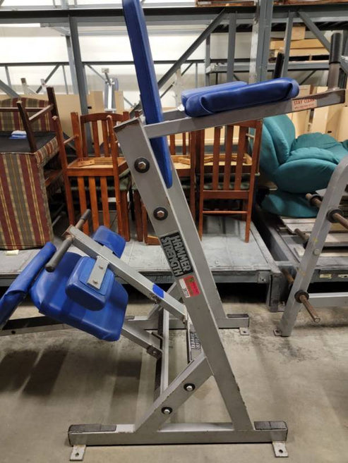 Hammer Strength Abdominal Work Station BWABWS Vertical Knee Raise w/ A ...